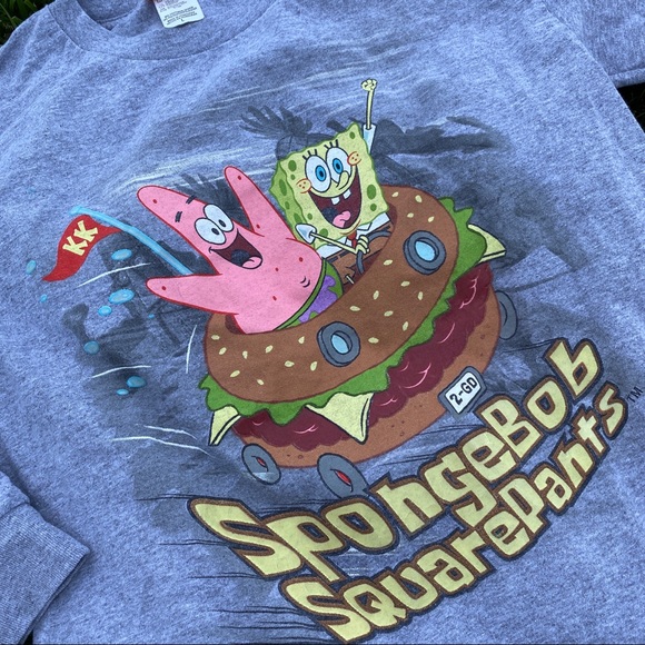 Urban Outfitters | Tops | Y2k Rare Spongebob Squarepants Graphic Tee ...